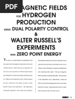 Walter Russell's chart | PDF | Periodic Table | Chemical Elements
