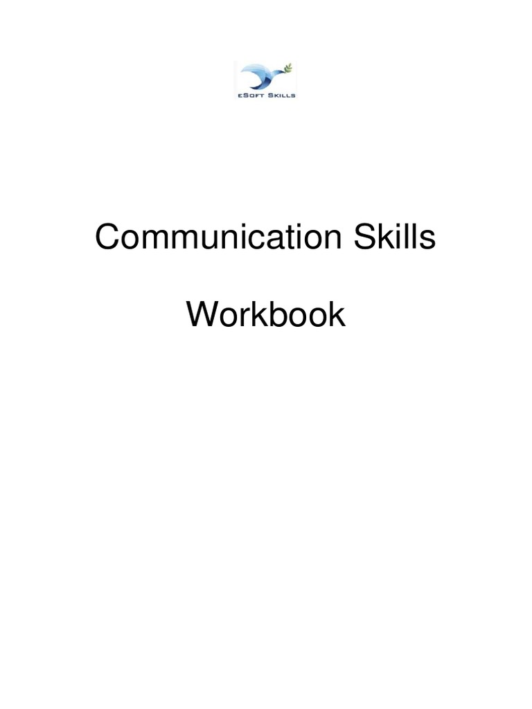 Communication Skills Workbook | PDF | Body Language | Communication