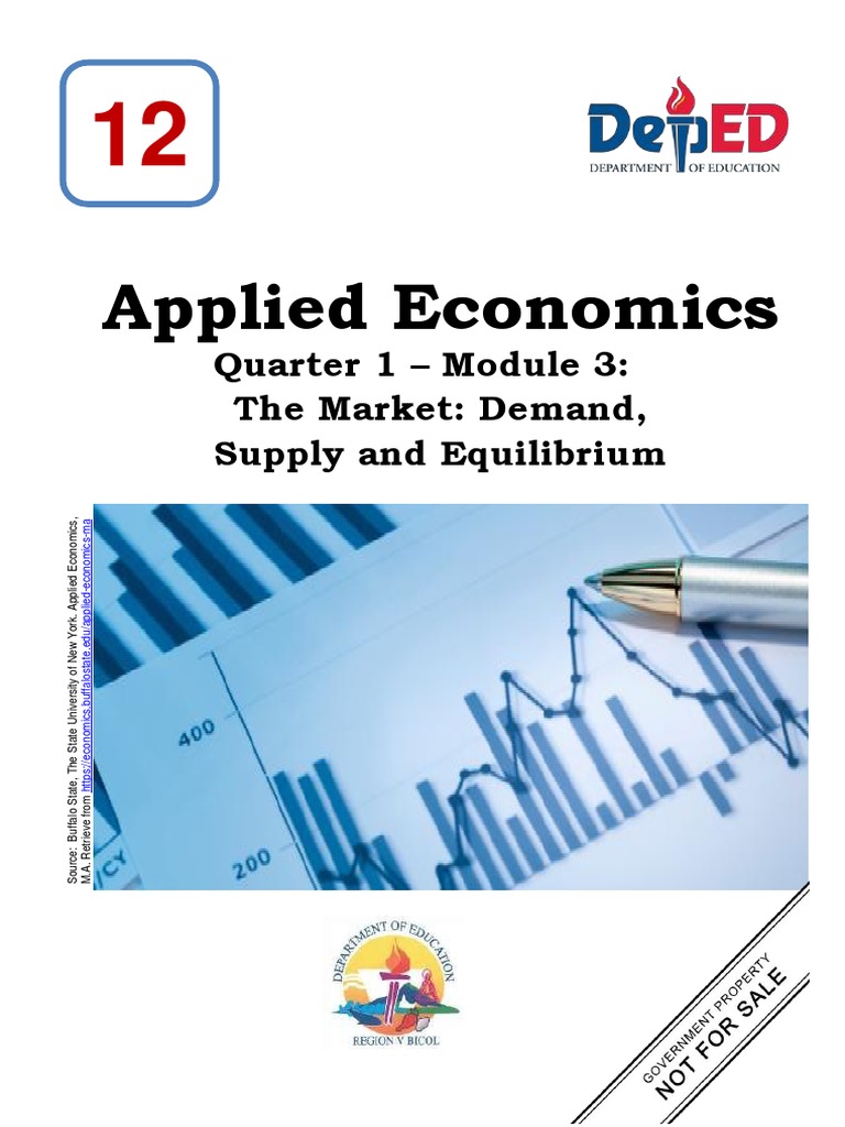 Applied Economics Module 3 Q1 | Download Free PDF | Supply And Demand ...