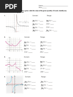 Increasing and Decreasing With End Behaviors | PDF | Teaching ...