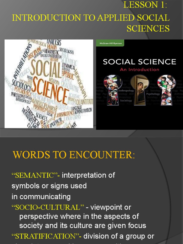 Unit 1 Social Science | PDF | Social Sciences | Linguistics