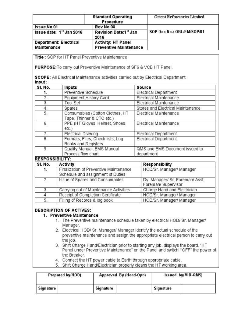 SOP-05 HT - Panel | PDF | Welding | Construction