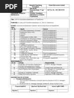 SOP (Fire Hydrant System, ETP, STP) | PDF