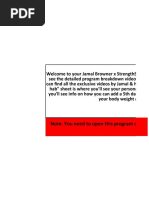 Russwole Powerbuilding Program Overview | PDF | Kettlebell | Recreation