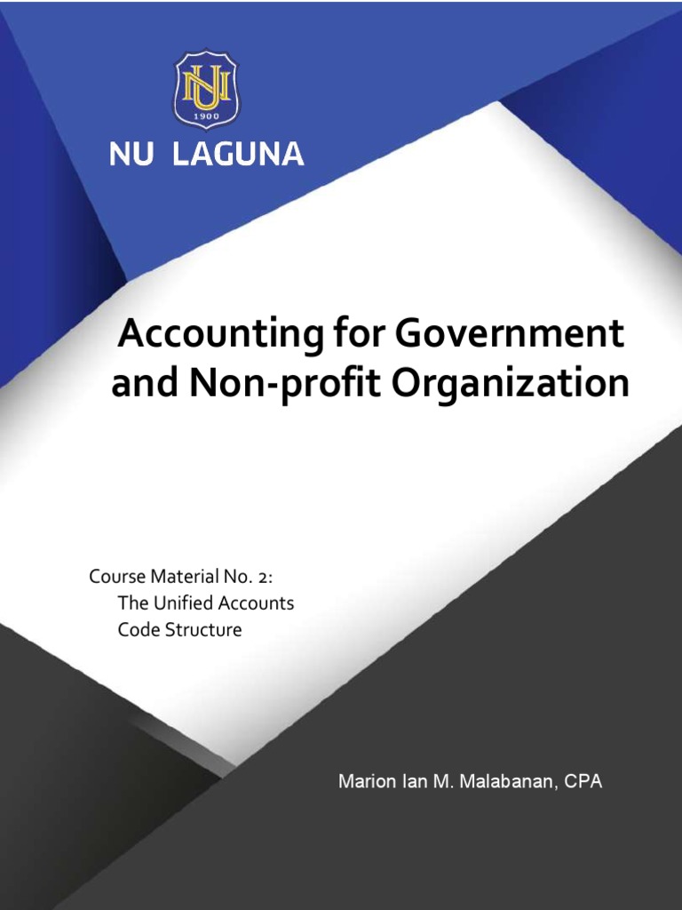 Course Material 2 - The Unified Accounts Codes Structure | PDF | Fund ...