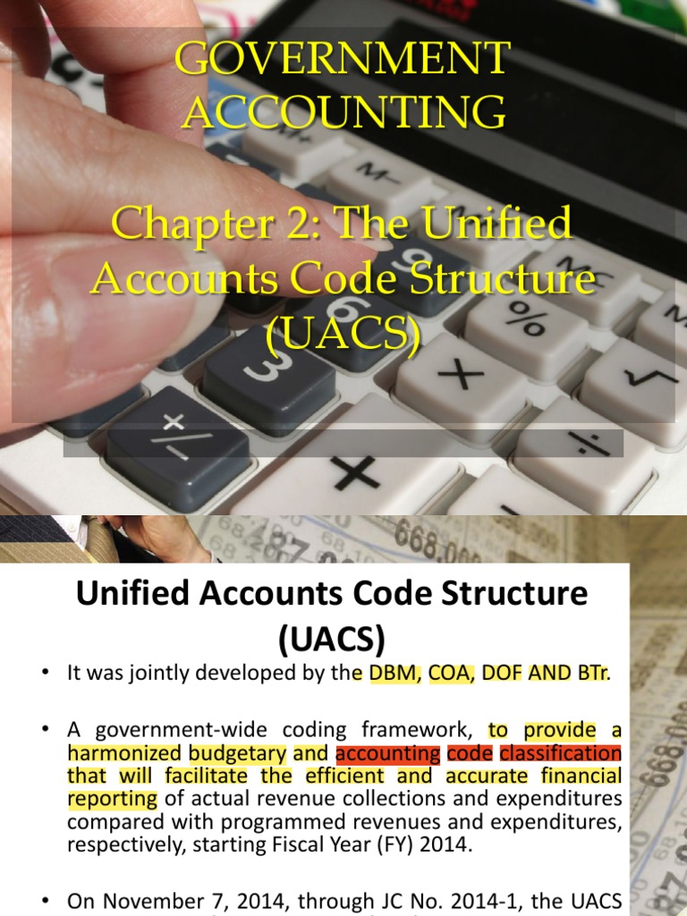 CHAPTER 2 - Unified Accounts Code Structure | PDF | Equity (Finance ...