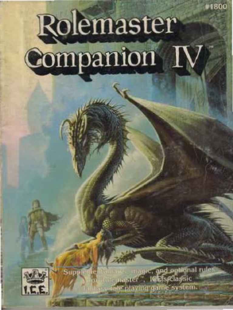 Rolemaster - Companion 4 | PDF | Technology & Engineering