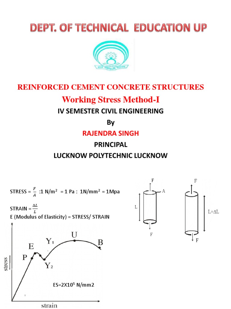 Working Stress Method-I | PDF | Young's Modulus | Elasticity (Physics)