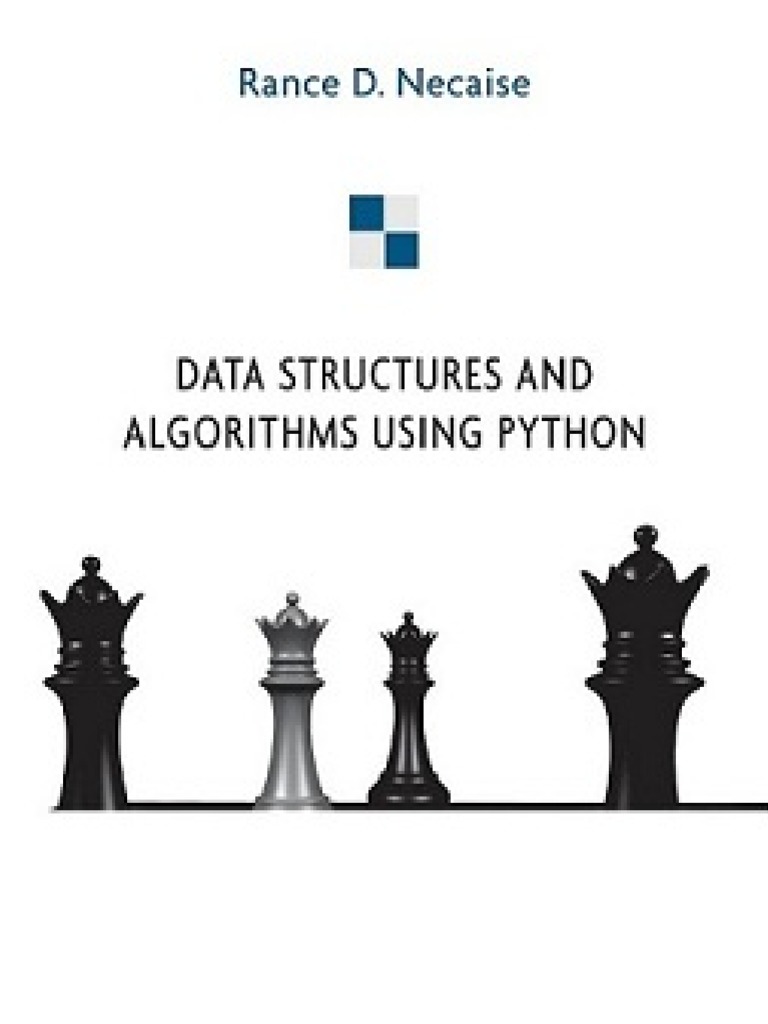 Data Structures And Algorithms Using Python Book By Rance D Necaise Pdf