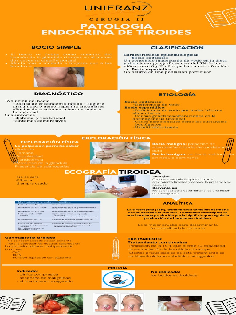 Infografia Bocio Simple | PDF | Tiroides | Hormona estimulante de la ...