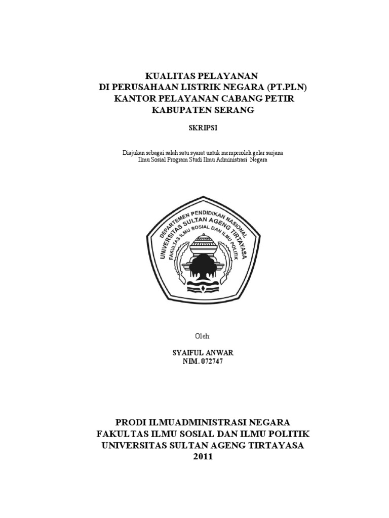 Syaiful Anwar 072747 | PDF