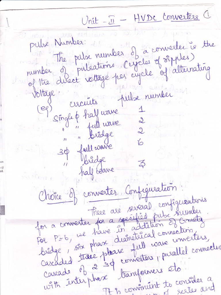 HVDC Unit 2 | PDF