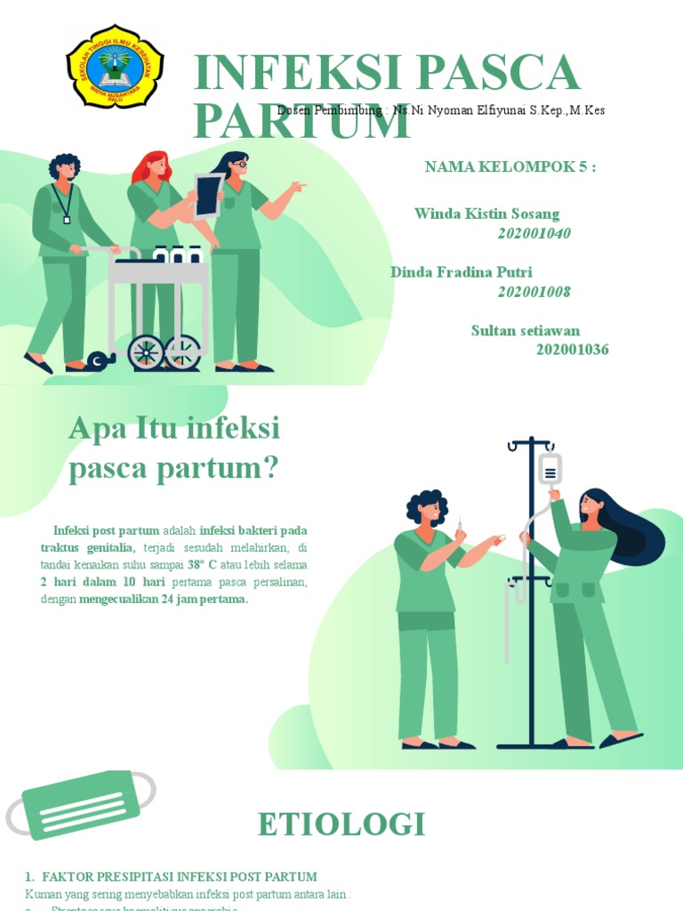 Infeksi Pasca Partum: Penyebab dan Pencegahan | PDF | Pengembangan Diri | Kesehatan Holistik