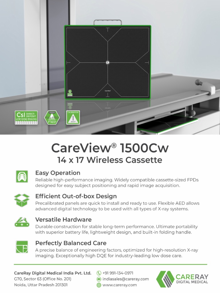 DR Detector Careview 1500 CW | PDF