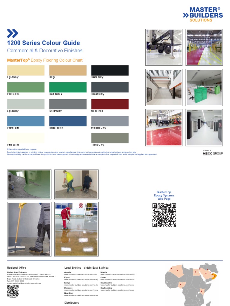 Mastertop 1200 Series Colour Chart | Download Free PDF | Blue ...