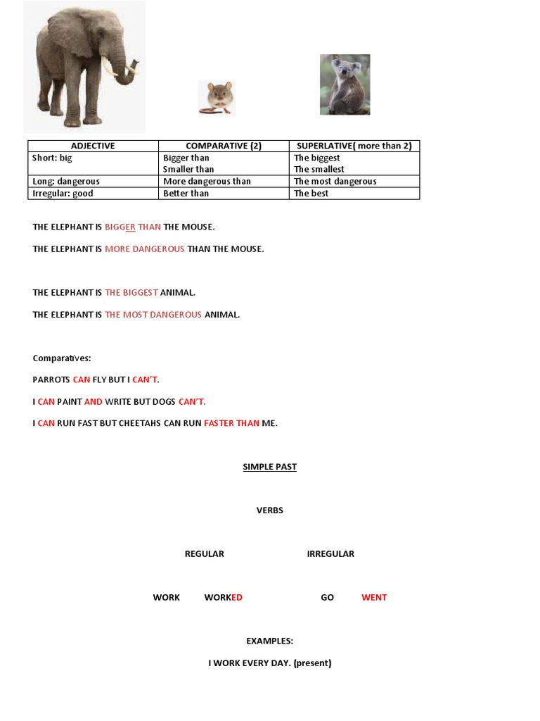 Comparatives and Past | PDF | Cognitive Science | Syntax