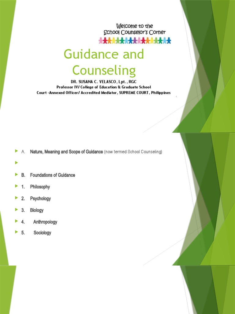 Guidance and Counseling NEW | PDF