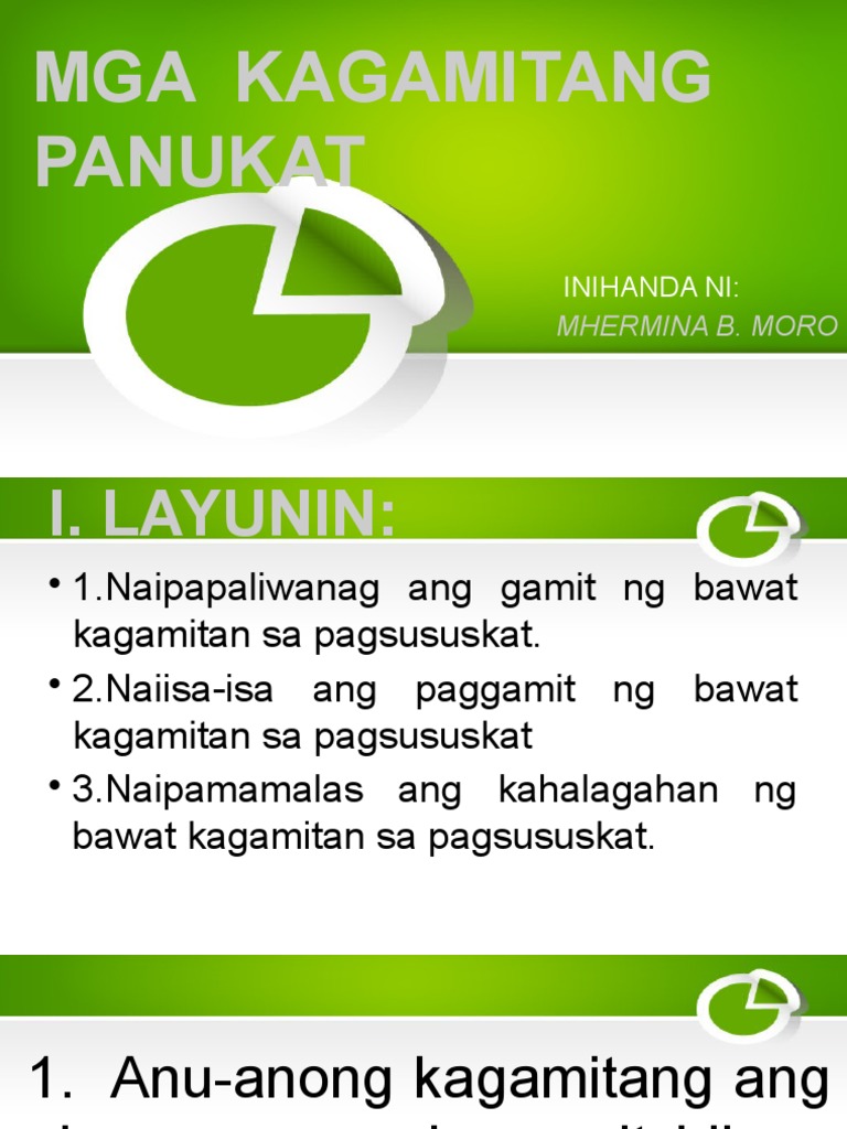 Mga Kagamitang Panukat | PDF