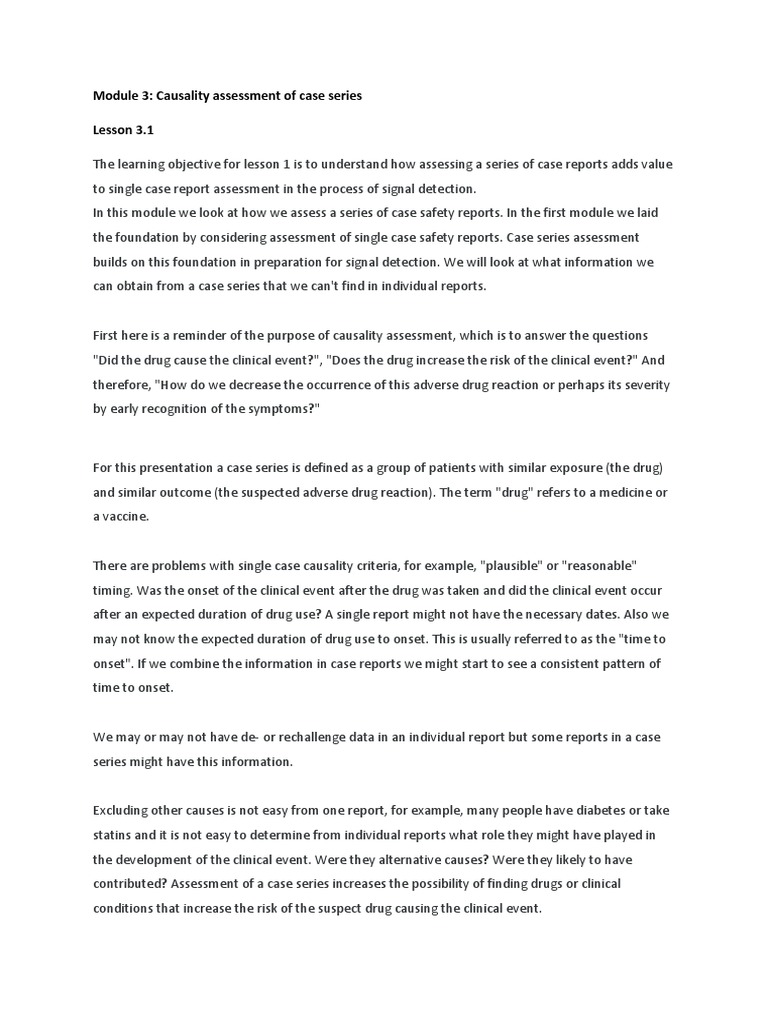 Module 3 Transcript in English | PDF | Pharmacovigilance | Health Care