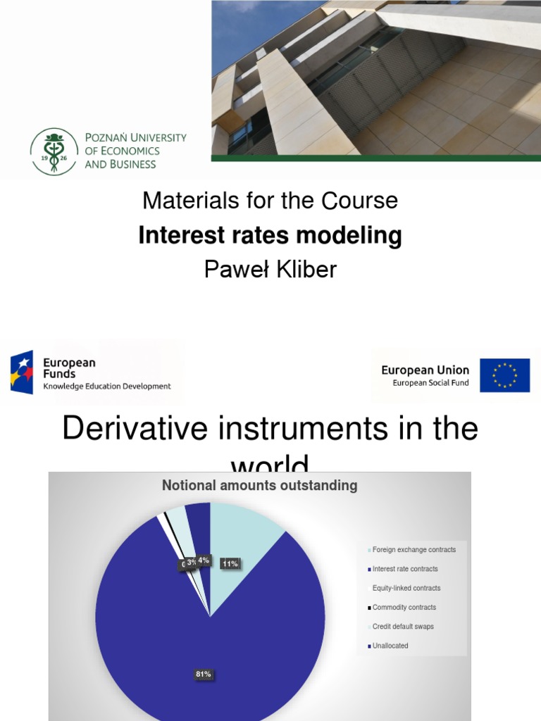 Interest Rates Modeling | PDF | Swap (Finance) | Derivative (Finance)