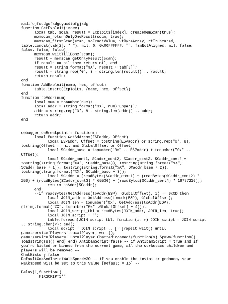 Roblox Hack | PDF | Software | Software Development