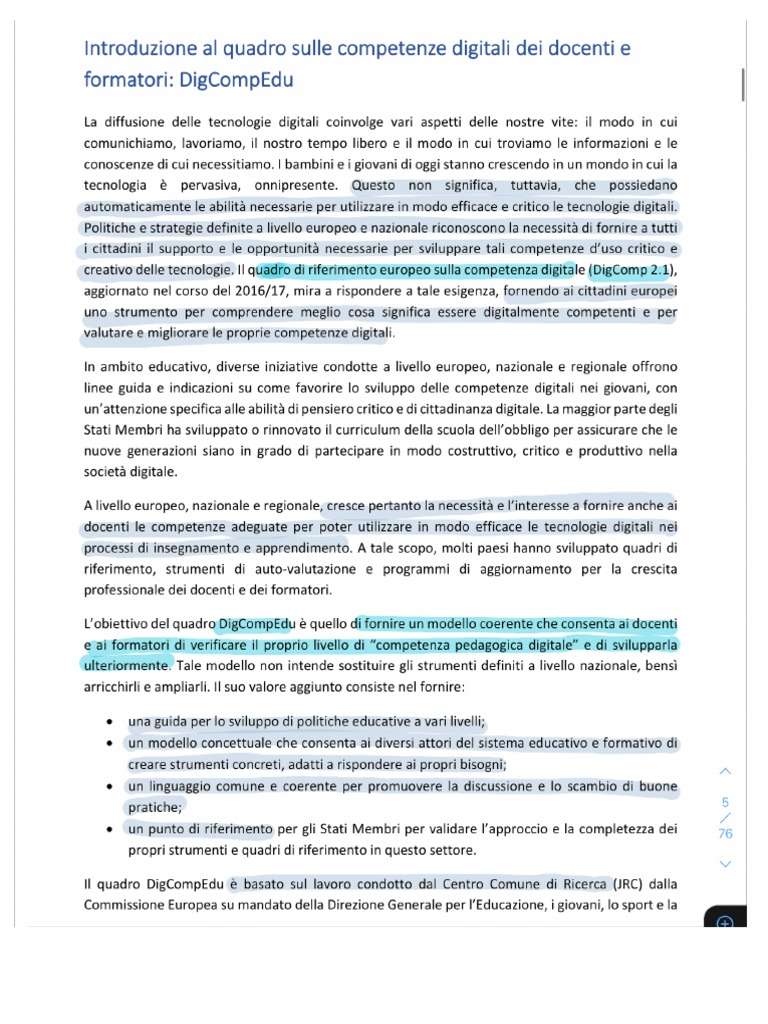 DigiCompEdu in Breve | PDF