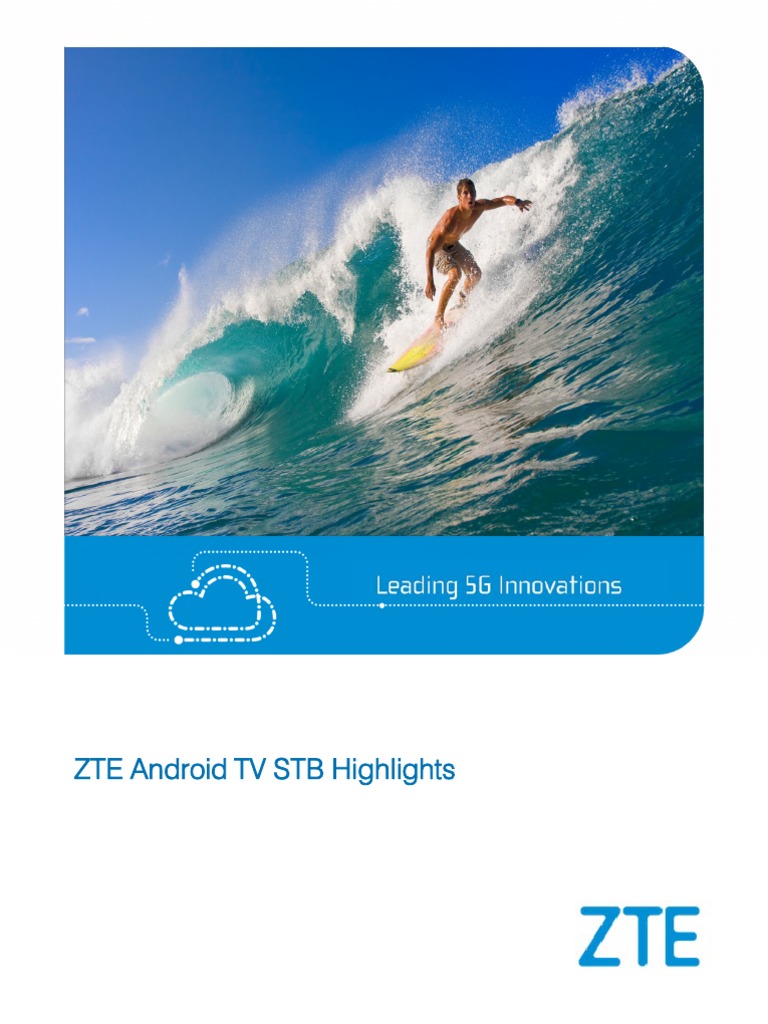 ZTE Android TV STB Highlights | PDF | Bluetooth | Android (Operating ...