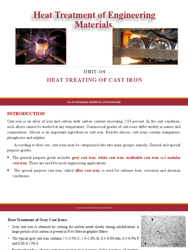 Heat Treatment of Engineering Materials | Download Free PDF | Heat ...