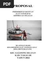 Proposal - Kampung Nelayan Merah Putih | PDF