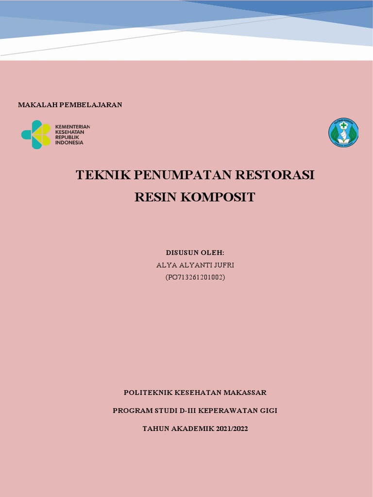Teknik Restorasi Resin Komposit | PDF