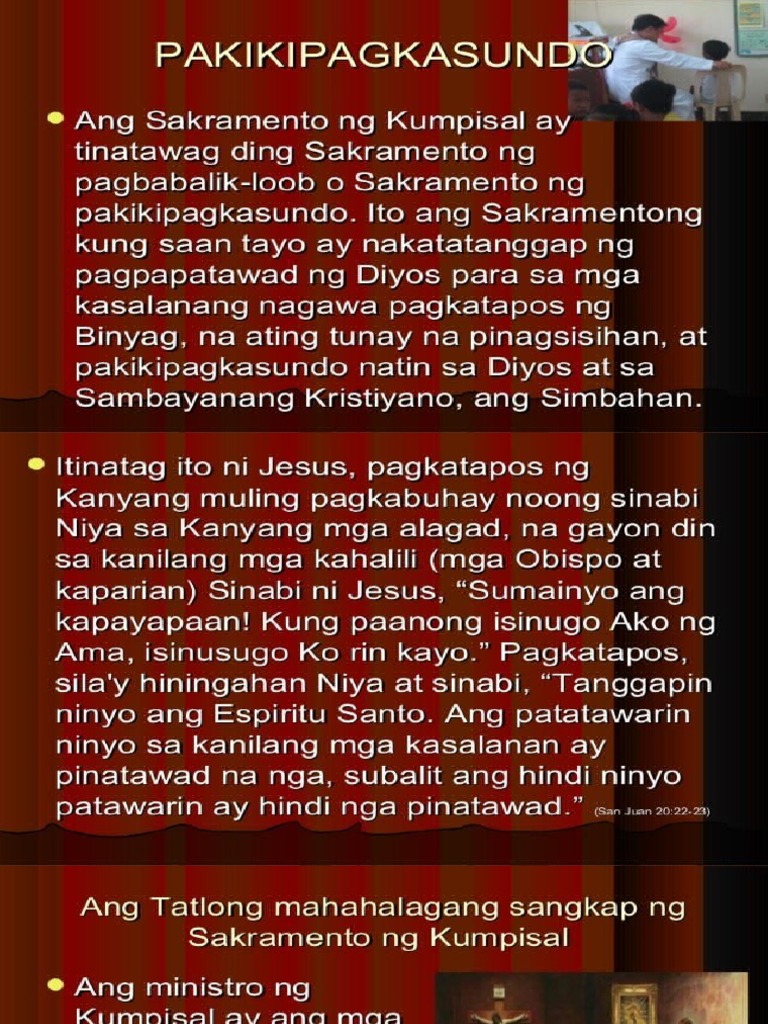Sakramento NG Kumpisal | PDF
