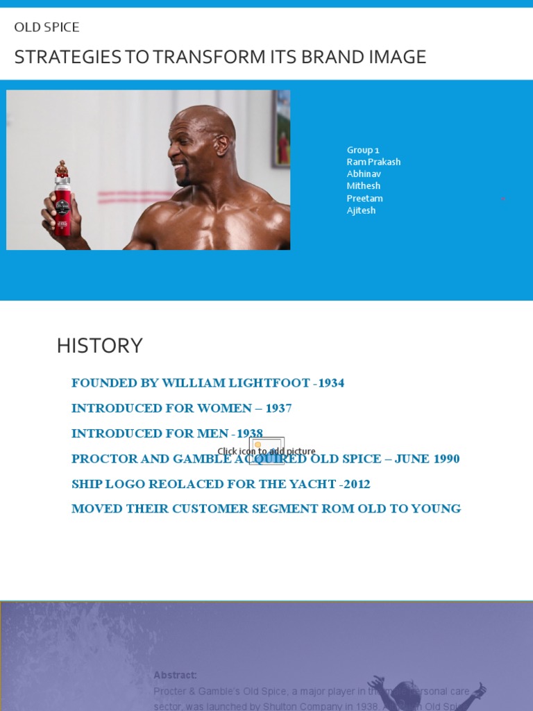 Revamping Old Spice's Brand Image | PDF