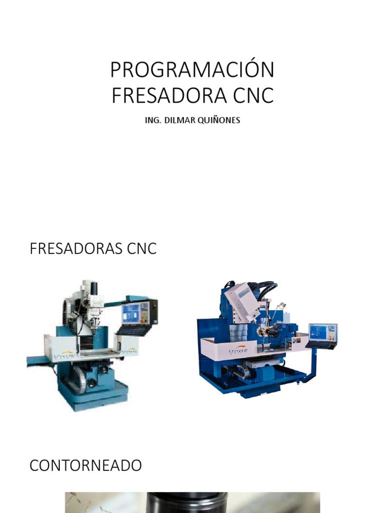 Programaci+on Fresadora CNC | PDF