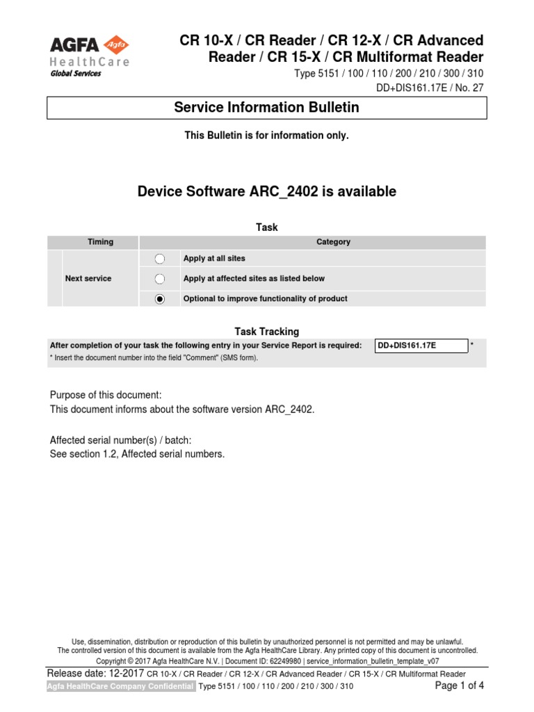 CR 10-X / CR Reader / CR 12-X / CR Advanced Reader / CR 15-X / CR ...