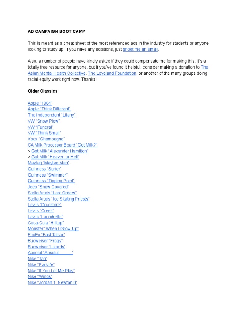 09-08 Ad Campaign Boot Camp | PDF