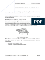 Ribbed Slab Example | PDF | Structural Load | Architectural Elements
