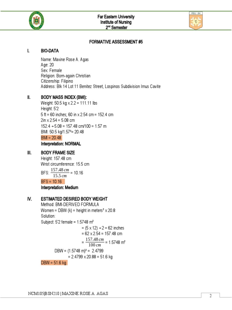 Kcal, CHO, CHON, Fat | PDF | Body Mass Index | Lunch