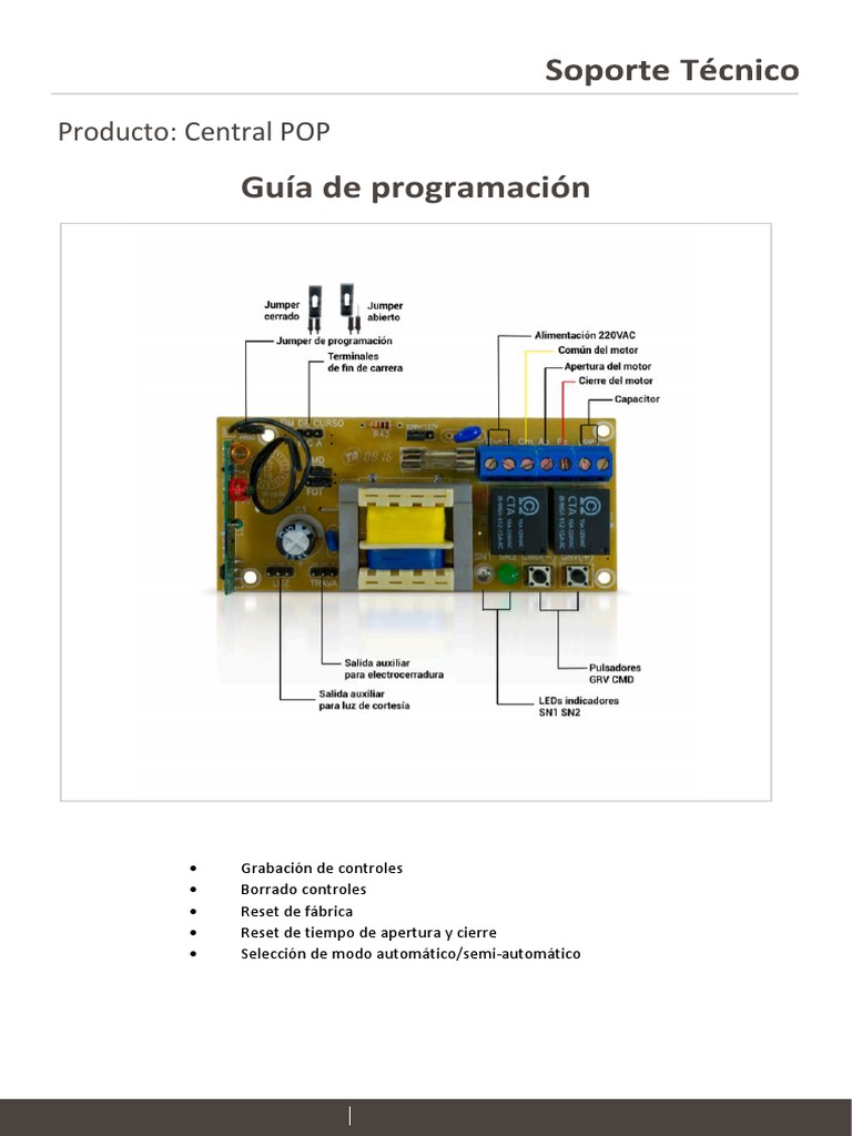 Manual POP Español | PDF