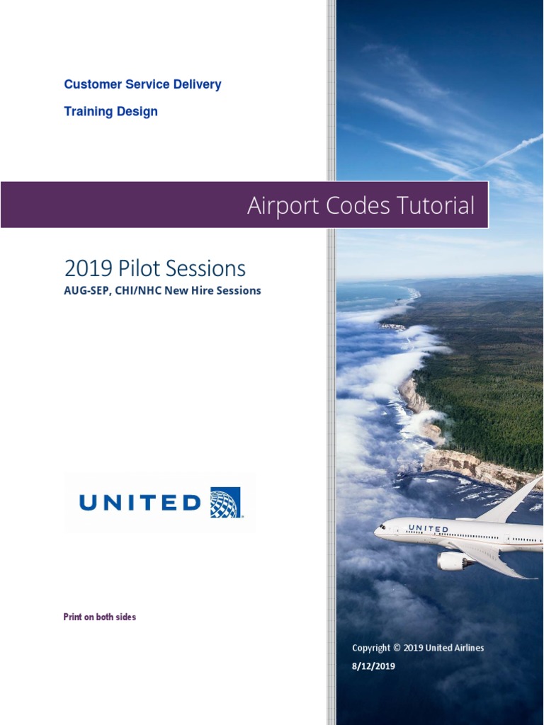 Airport Codes | PDF | United Airlines | Airport