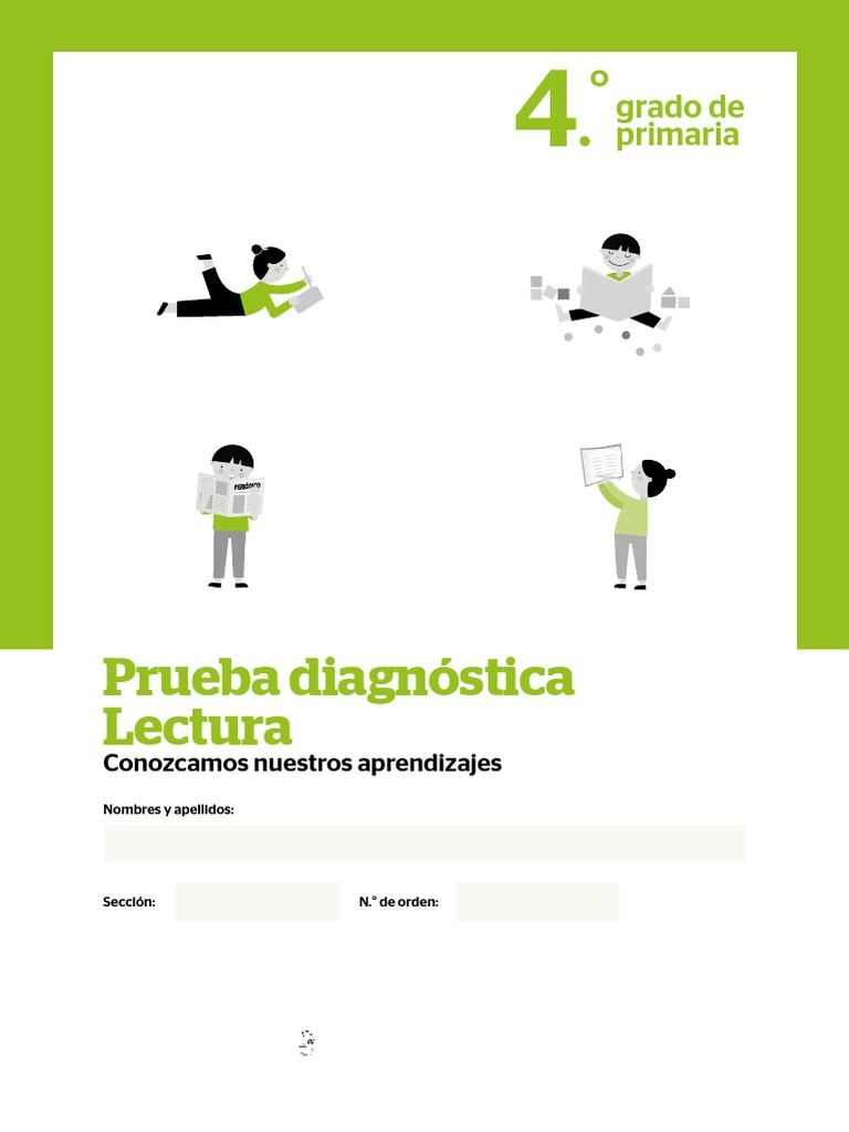 4to Grado - Prueba-Diagnostica-Lectura | PDF | Alimentos | Naturaleza
