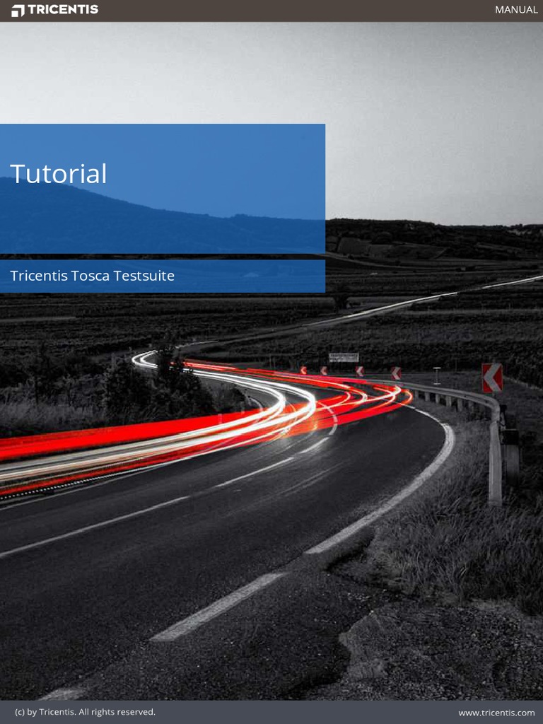 Tutorial Tricentis Tosca Testsuite | PDF