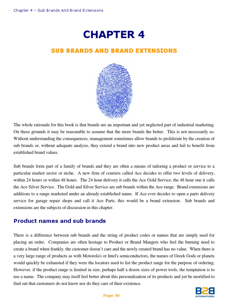 Sub Brands and Brand Extensions | PDF | Brand | Coca Cola