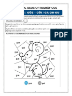 Palabras con Güe, Gui y Güi para Niños | PDF | Ortografía | Lingüística