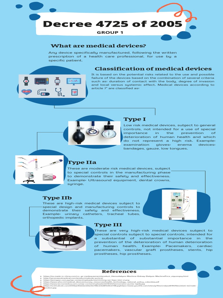 Medical Device Risk Classifications | PDF | Medical Device | Medicine
