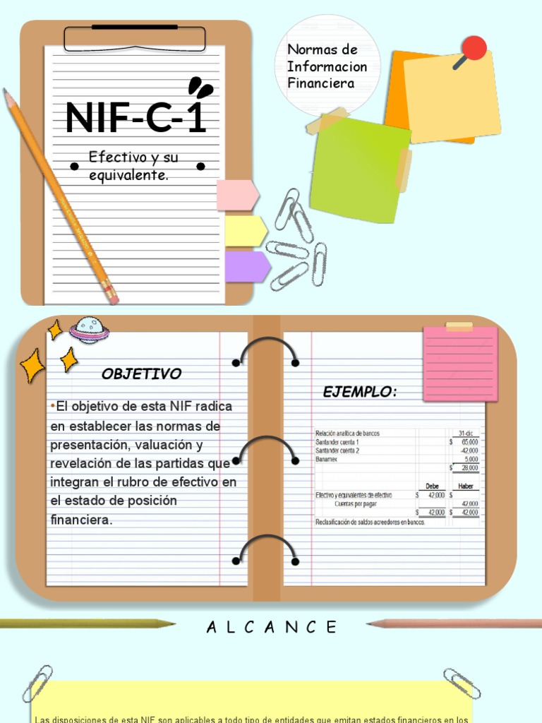 Nif C 1 | PDF | Estado financiero | Contabilidad