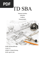 Technical Drawing SBA Sample | PDF | Technical Drawing