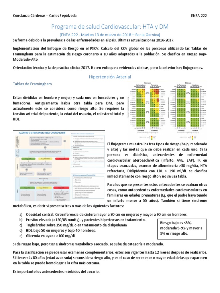 Programa de Salud Cardiovascular (Completo) + DLP | PDF | Diabetes ...