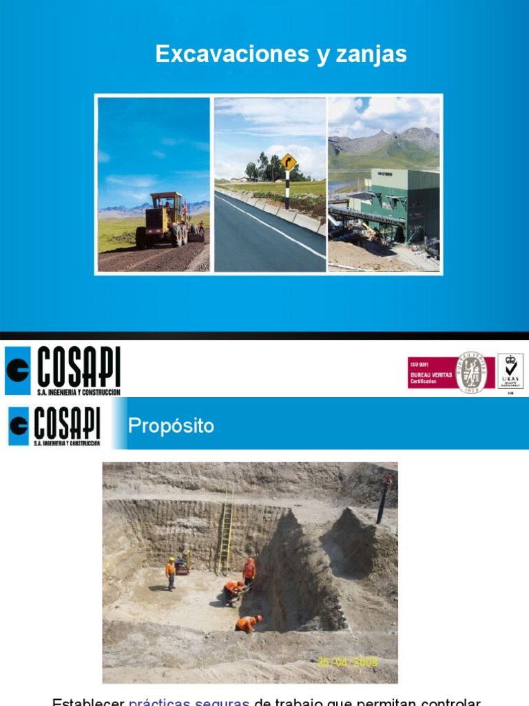 Excavaciones y Zanjas | PDF | Suelo | Agua