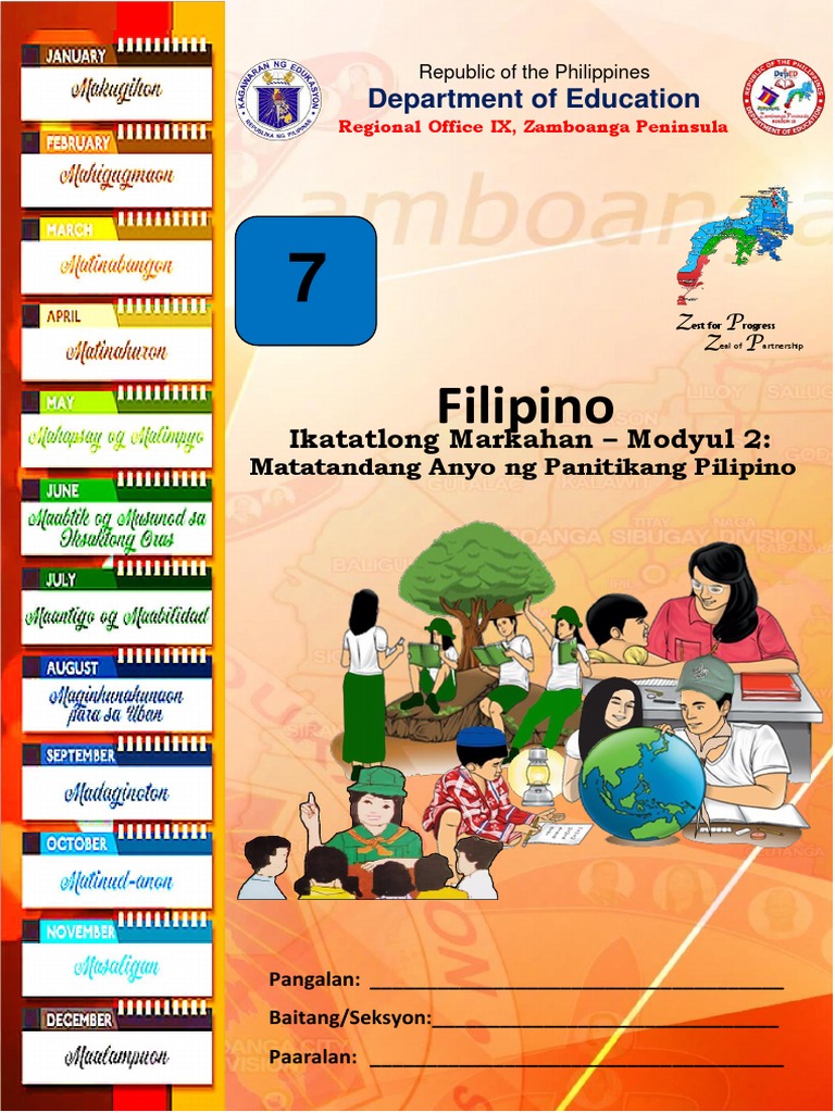 Filipino7 Q3 M2 | PDF