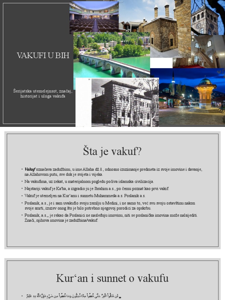 Vakufi U BiH | PDF